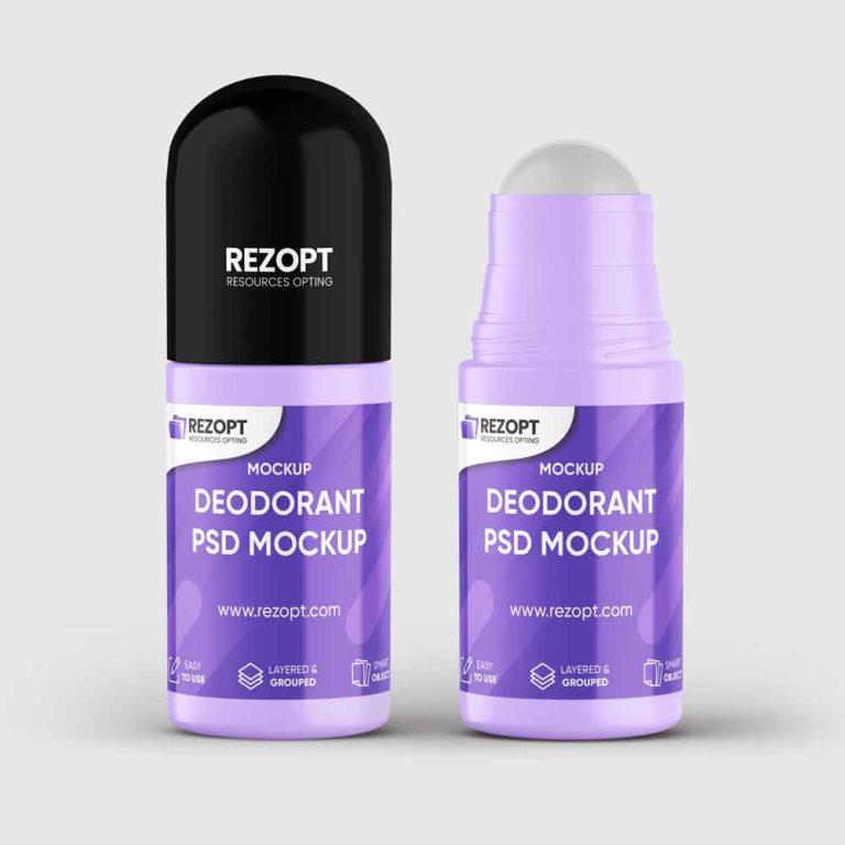 Deodorant Bottle PSD Mockup - Vectors, PSD and Resources